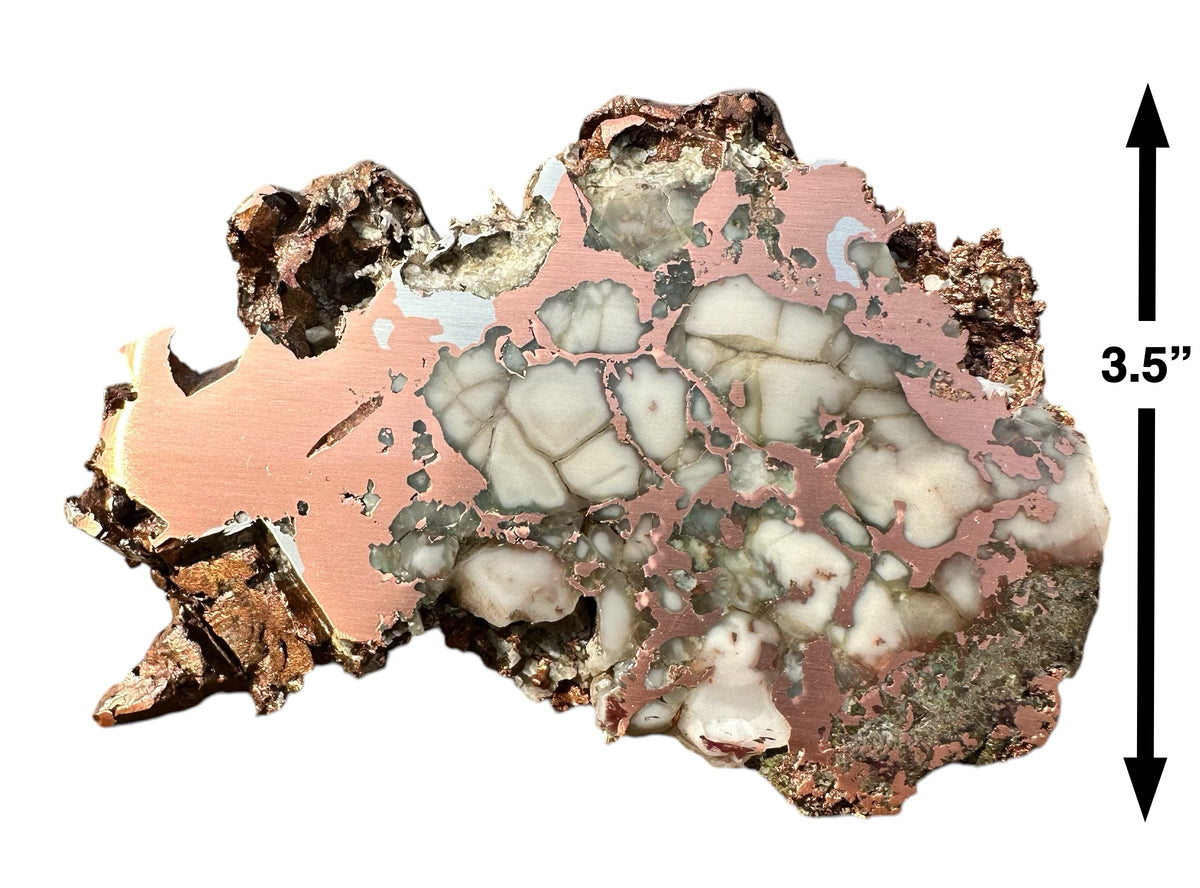 Copper, Datolite & Silver – Michigan Rocks & Minerals